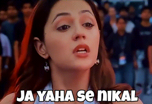 ja yaha se nikal angry bollywood meme gifs gif – Trending GIF on GifVif
