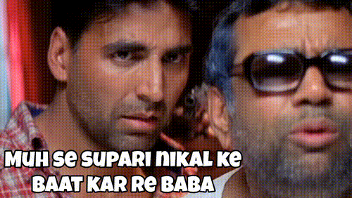 muh se supari nikal ke baat kar re baba babu roa shyam gif – Trending ...
