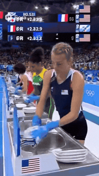 Dish Wash Olympics Dark Humor Vif