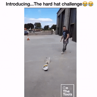 Hard hat challenge GIF – Trending GIF on GifVif