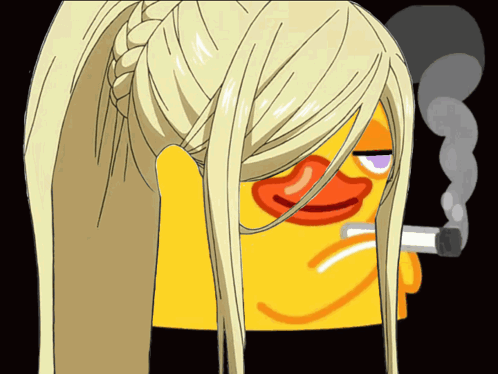 bishamon noragami smoking duck gif – Trending GIF on GifVif