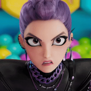 kpop demon hunters rumi gif – Trending GIF on GifVif